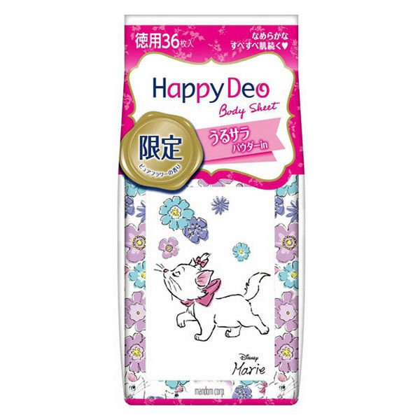 Mandom Happy Deo Body sheet antiperspirant Disney series 36 pieces ...