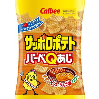 Calbee Sapporo potato barbeque Q taste 72g-Japan Online Shopping - Hommi