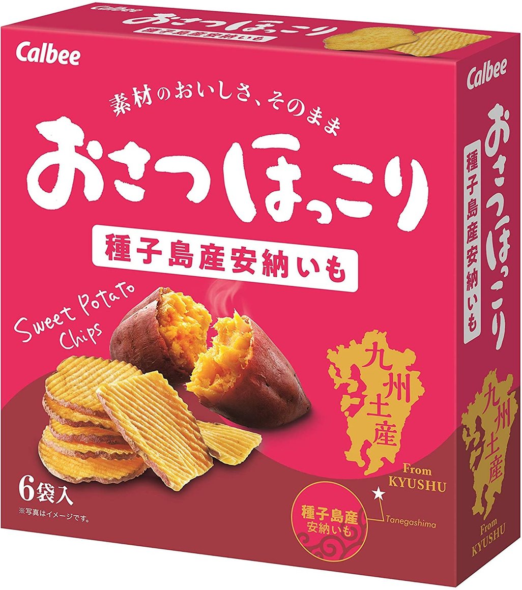 卡樂比 Calbee 鹿兒島工廠原創九州特產薯片 馬鈴薯/紅薯-日本代購直送 - Hommi