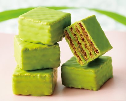 ROYCE Matcha Chocolate waffles 12pcs - Japan Online Shopping - Hommi