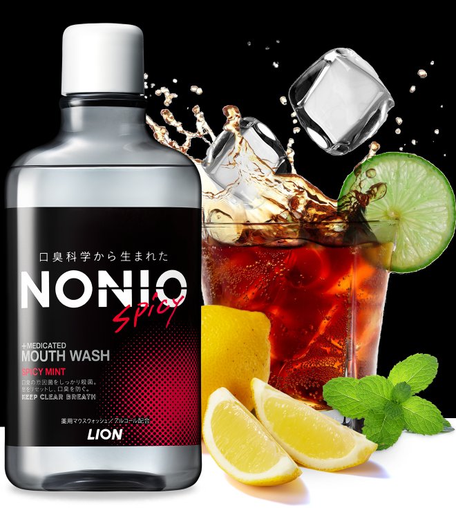 LION NONIO Mouthwash 600ml-Japan Online Shopping - Hommi
