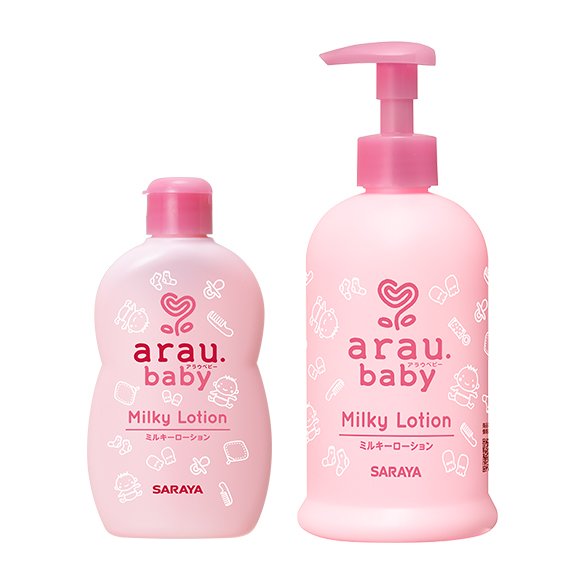 arau baby Milky lotion 120ml/300ml - Japan Online Shopping - Hommi