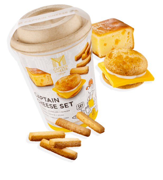 MY CAPTAIN CHEESE TOKYO 芝士甜點綜合禮盒伴手禮 3種組合 3袋入/12袋入/18袋入商品描述