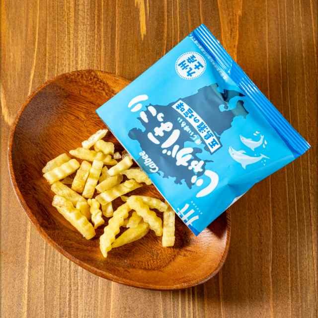 卡樂比 Calbee 九州土特產 馬鈴薯薯條 酥軟 五島海鹽風味 零食 九州伴手禮18g×8袋-台灣-日本代購直送 - Hommi