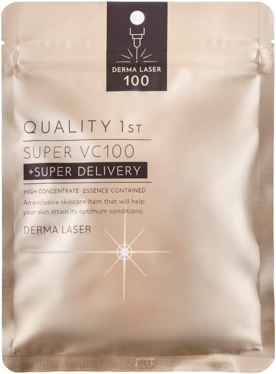 quality first DERMA LASER VC100 皇後的秘密 毛孔護理提亮緊致面膜 7枚入 - 日本代購直送 - Hommi