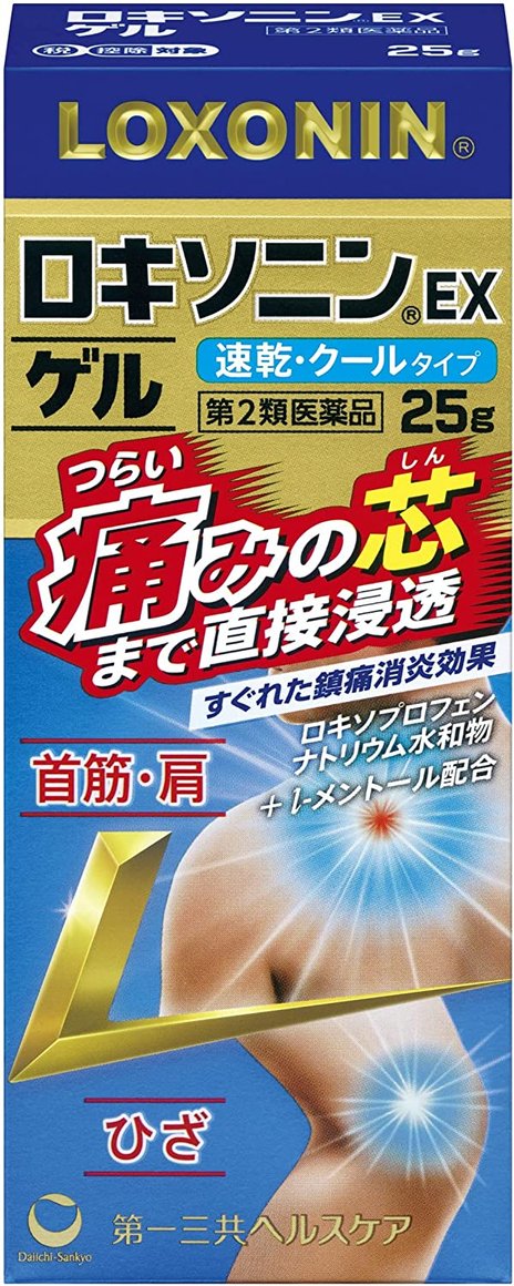 daiichisankyo LOXONIN EX gel 25g-Japan Online Shopping - Hommi