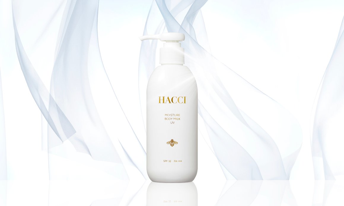 HACCI Moisture body milk UV SPF32/PA+++-Japan Online Shopping - Hommi