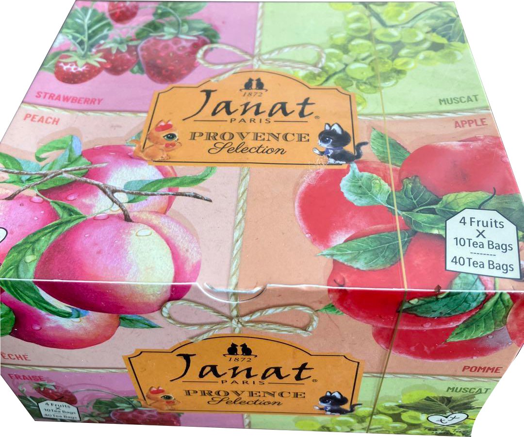 Janat 水果紅茶茶包套裝2g×40P-香港-日本代購直送 - Hommi