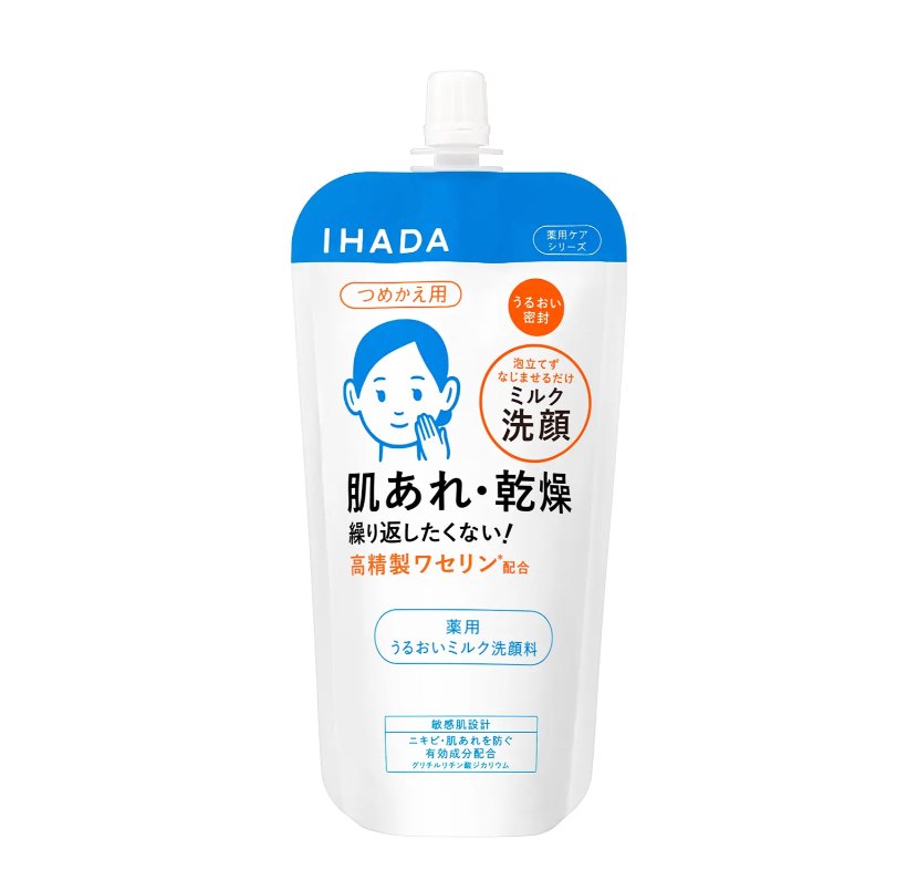 IHADA 藥用滋潤保濕洗面乳140ml-香港-日本代購直送 - Hommi