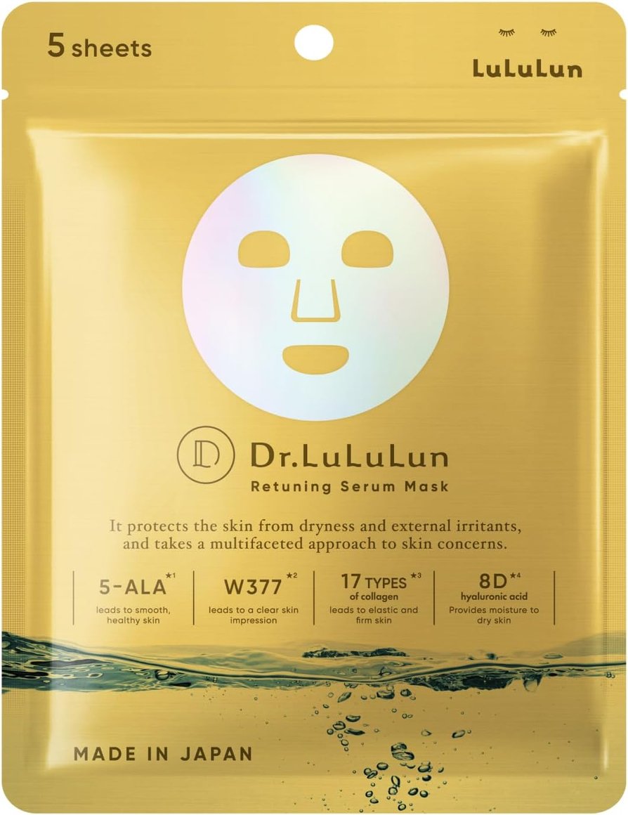 Dr. LuLuLun Retuning Serum Mask 5 Sheets-New Zealand-Japan Online ...