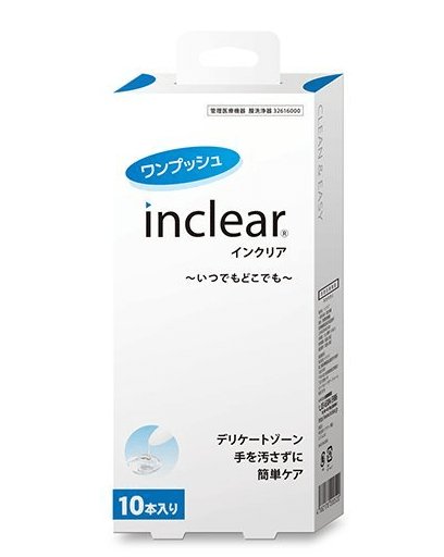Inclear女性私處護理去異味清潔凝膠私密益生乳酸菌10支 - 日本代購直送 - Hommi