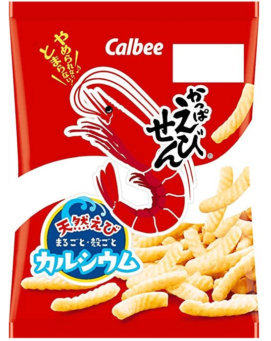 卡樂比 Calbee 天然鮮蝦鈣質滿滿原味蝦條-詳情-圖片1