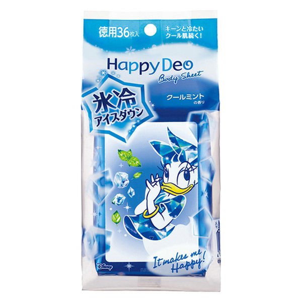 Mandom Happy Deo Body sheet antiperspirant Disney series 36 pieces ...