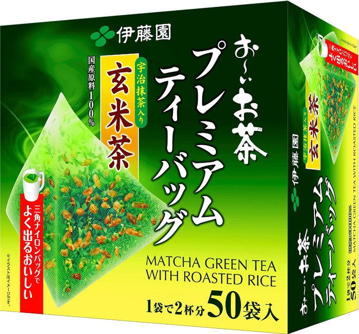 ITO EN Matcha tea into the mysterious rice tea triangle 50 packets ...