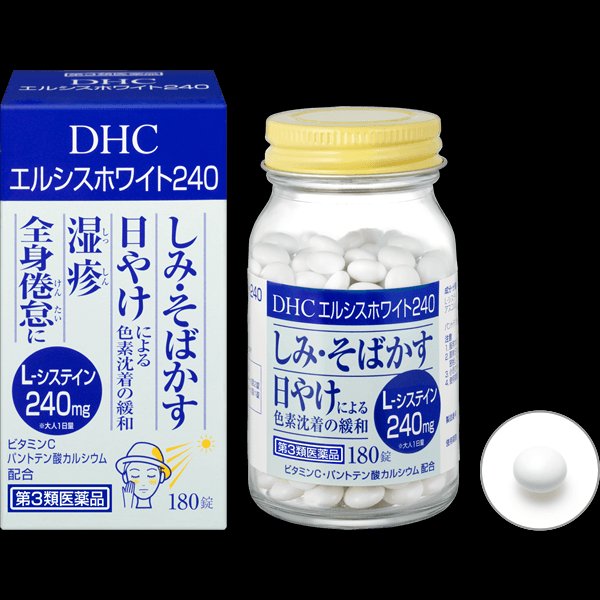 DHC Elsis White 240 Vitamin-containing health drug 180 capsules-detail ...