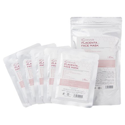 Ceruru.b PLACENTA FACE MASK - Japan Online Shopping - Hommi