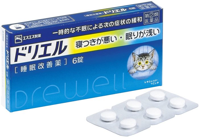 SSP Drewell sleep improving medicine6 tablets / 12 tablets - Japan ...