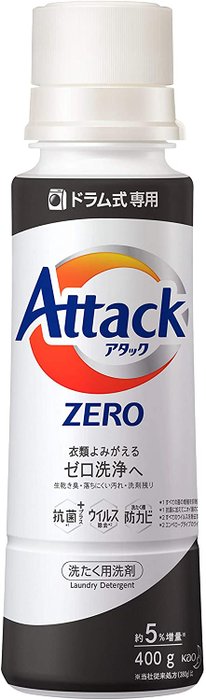 KAO Attack ZERO Concentrated Detergent for washing For drum washing ...