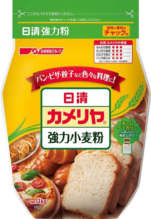 NISSIN Camellia Strong wheat flour 1kg-Japan Online Shopping - Hommi