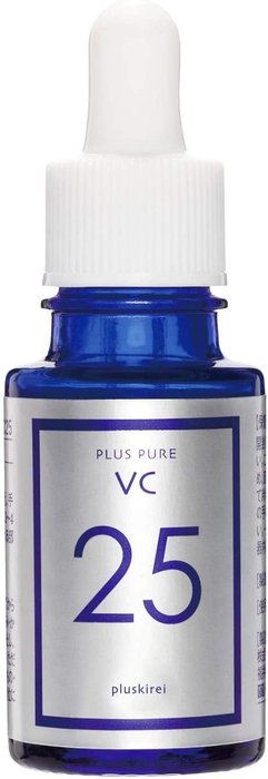 Pluskirei PLUS PURE VC25 Vitamin C Serum Pure Vitamin C 25% Blend, Amphiphilic Serum 10ml-Japan ...