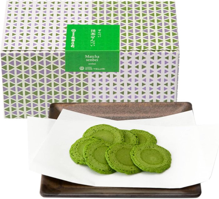 Kyoto Uji Tea Gion Tsujiri Matcha rice cracker 70g - Japan Online ...