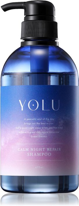 YOLU Shampoo Bottle Calm Night Repair 16.7 fl oz Night Beauty Hair Care ...