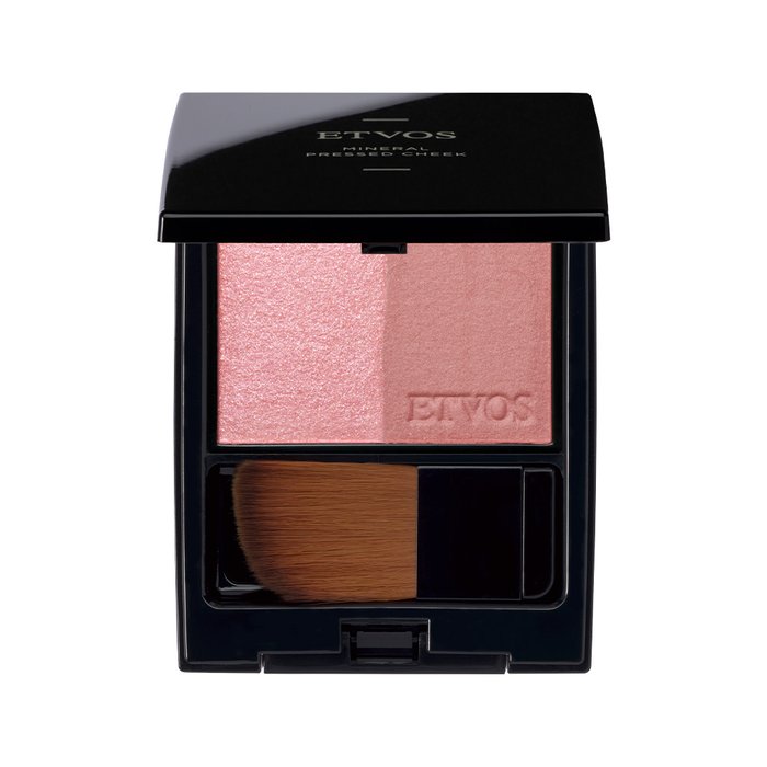 ETVOS 新品 礦物粉 敏感肌專用 腮紅高光兩用盤 4.5g SPF20 PA++ 5色選-台灣 - 日本代購直送 - Hommi