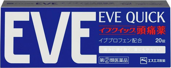 EVE QUICK FOR HEADACHE Tablets 20/84 Tablets - Japan Online Shopping ...